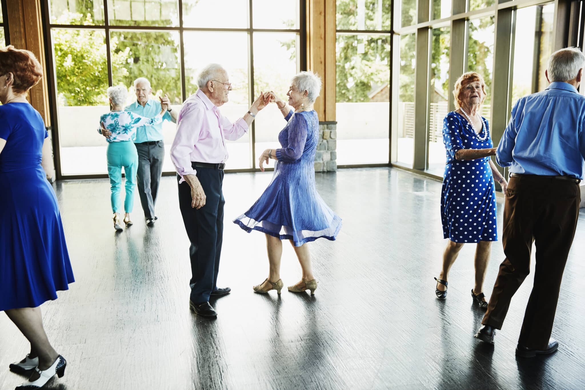 Dancing counteracts depressive symptoms in older adults
